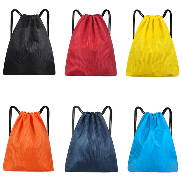 Lightweight drawstring backpack men's outdoor sports fitness backpack ...