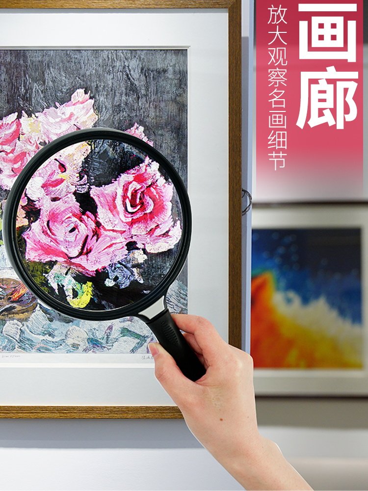 Meilleur miroir grossissant portatif - Aide à la lecture HD grand format
