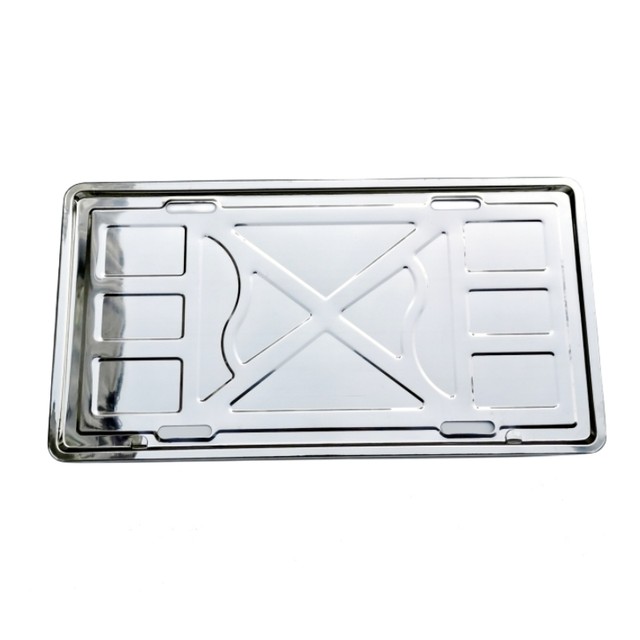 Large truck semi-trailer license plate frame plate frame stainless ...