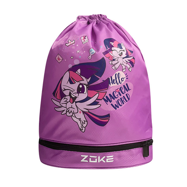 Zhouke Zoke Swimming Bag Cartoon Cute Children Beach Pocket Wet and Wet ...