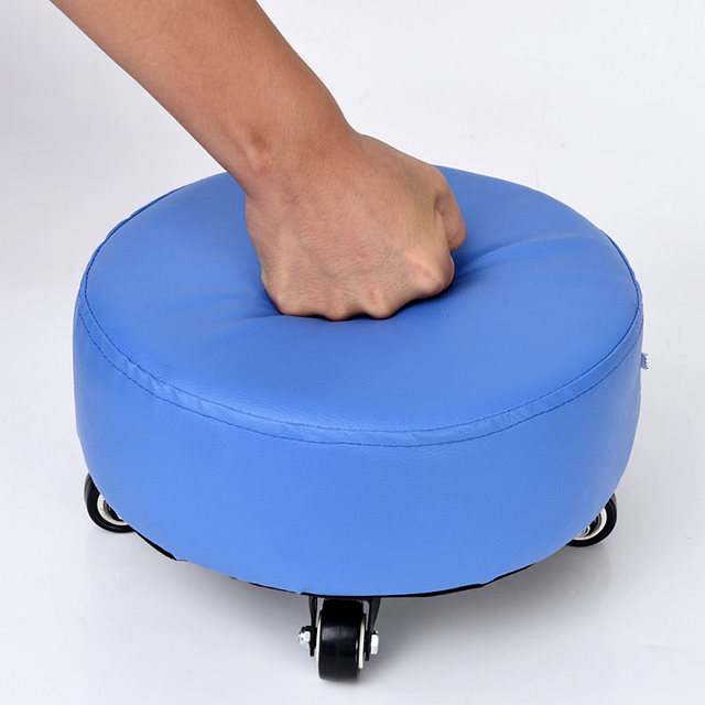 Wheel stool can move home stools Beautiful seam Wipe Dihachang Stool ...