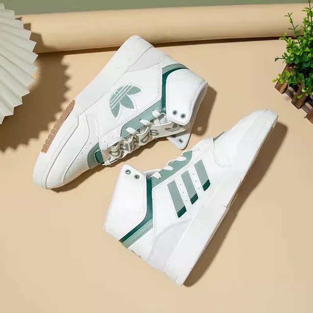 Adidas Adidas men's and women's shoes clover high-top DROP STEP XL ...