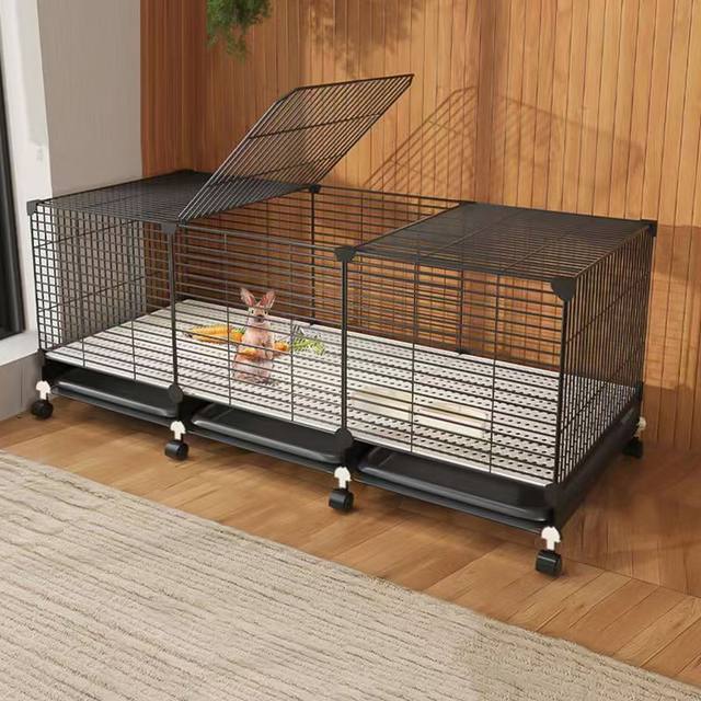 Cage household large rabbit cage three-layer indoor super large free ...