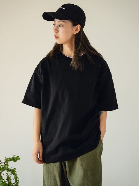 Bdct Japanese-Style Breathable Solid Color Pure Cotton Basic Short ...