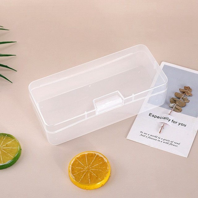 Sample box transparent plastic box hardware parts storage box file file ...