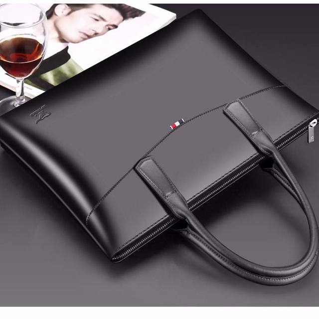 SEPTWOLVES men's bag business briefcase men's fashion casual handbag ...