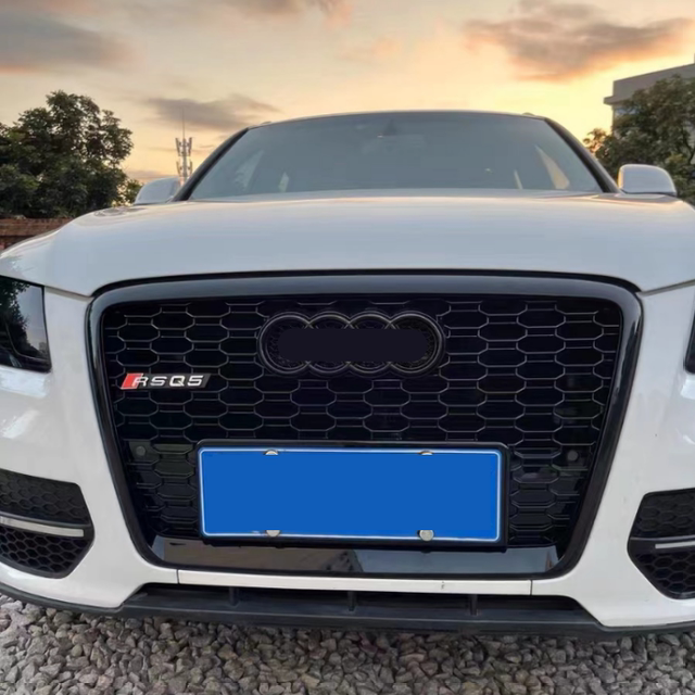 Suitable for 2009-12 Audi Q5 modified RSQ5 honeycomb grille rear lip ...
