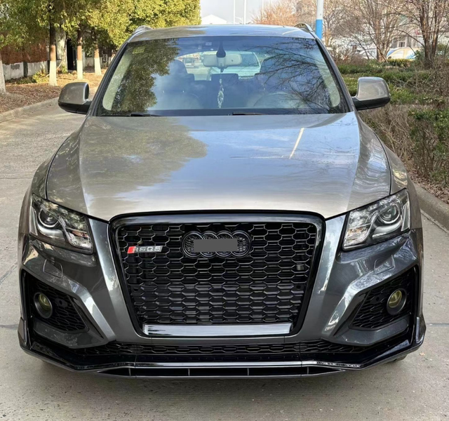 Suitable for 2009-12 Audi Q5 modified RSQ5 honeycomb grille rear lip ...