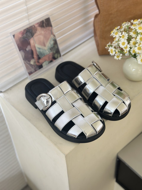 Dudu Little Dudes Weaving Slipper Women 2024 Summer Summer Bao Toutou ...