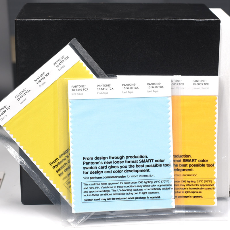 Spot Pantone TCX Color Card Single Page - International Standard Cotton ...