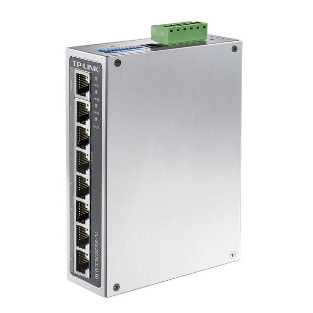 VAT included SF Express TP-LINK Gigabit industrial switch guide rail ...