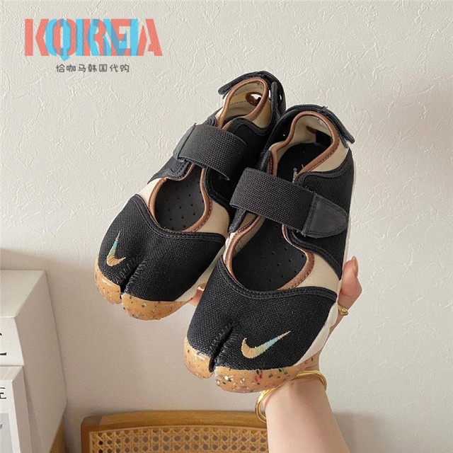 Nike AirRift summer women's casual polka dot split-toe ninja shoes ...