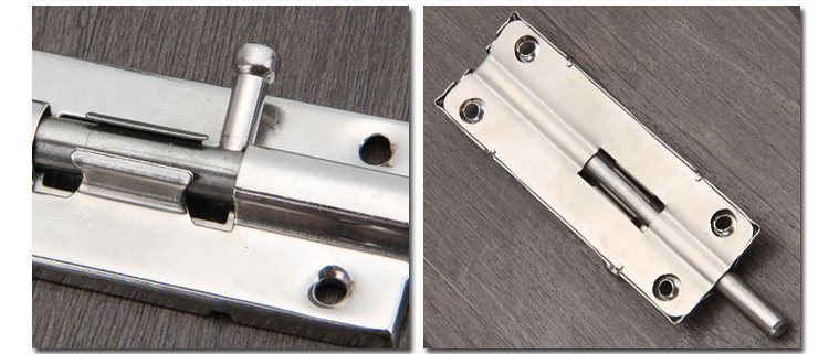 Stainless steel hidden double door wooden box type latch | EBUY7 ...