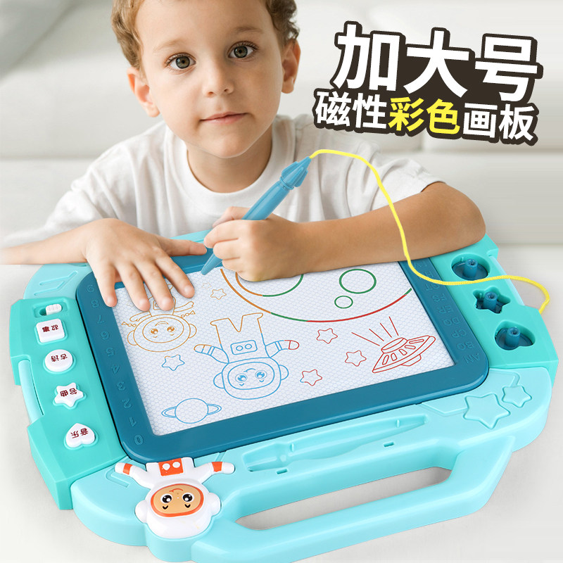 Large Magnetic Drawing Board for Kids' Creativity