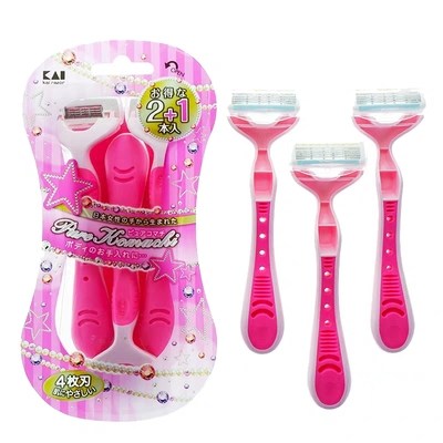 Japan Kai Kai Printed Razor for Armpit and Leg Hair