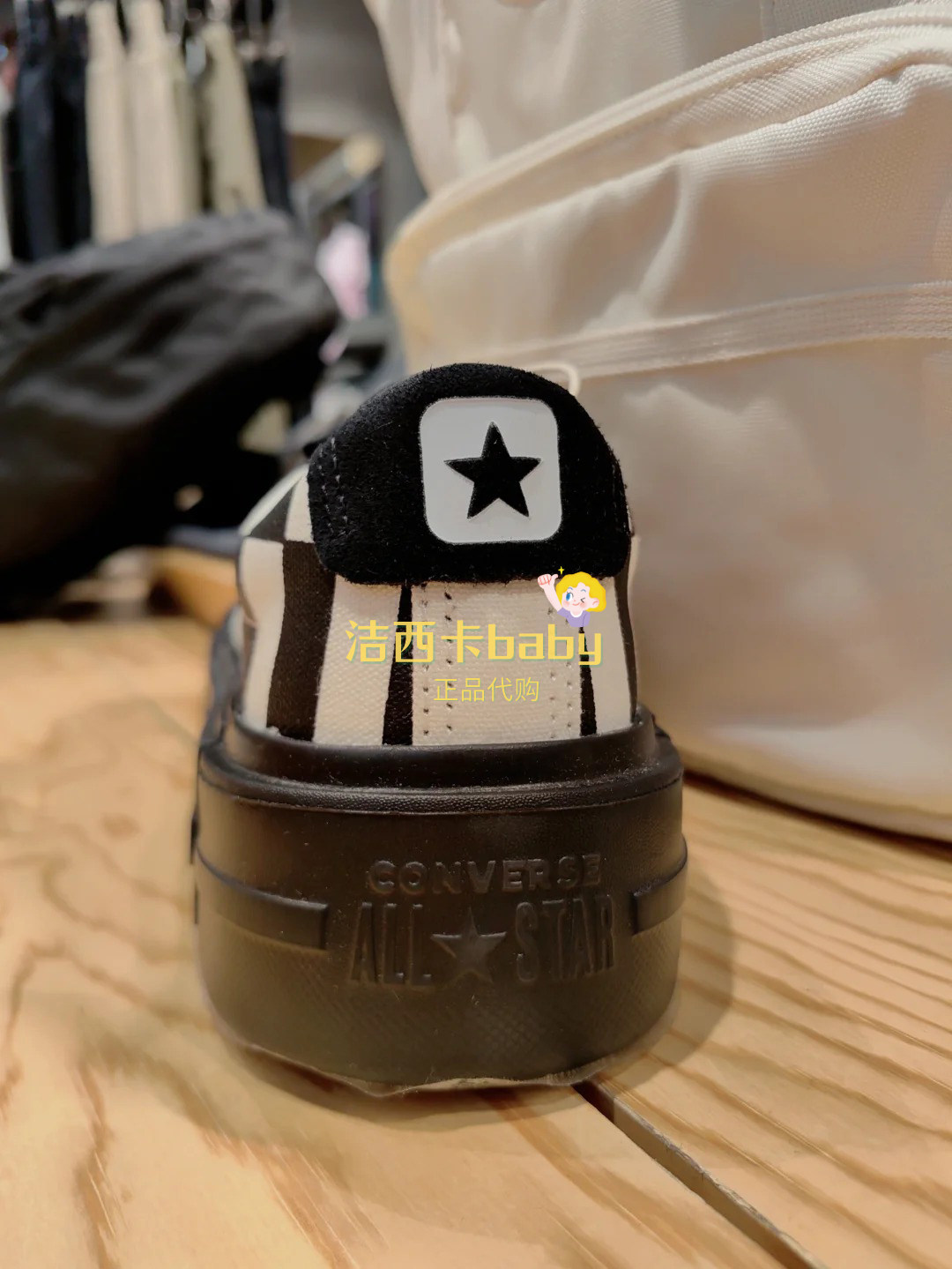 Genuine Converse 24 new black and white checkerboard separated structure UU shoes for men and ...