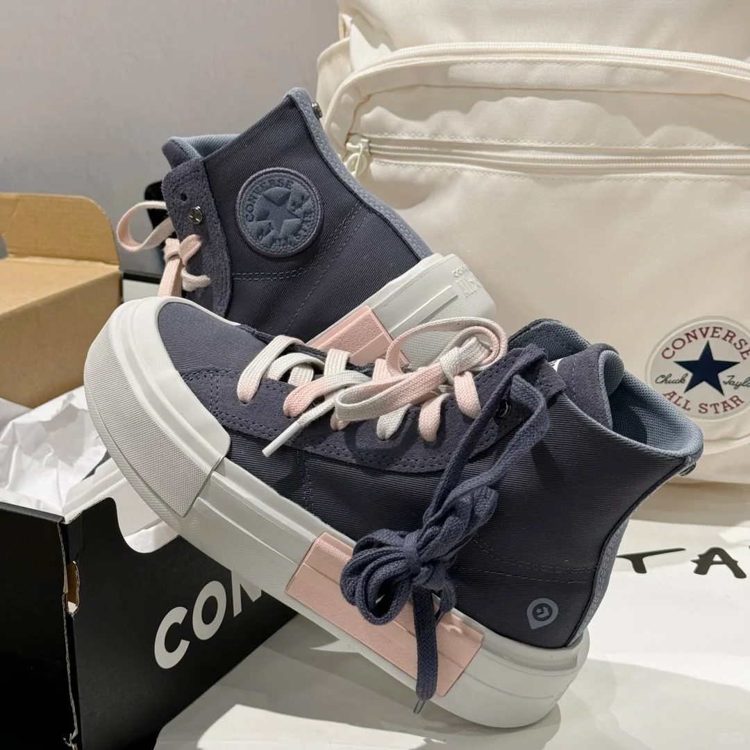Genuine Converse Converse men and women gray -purple UU stacking color ...