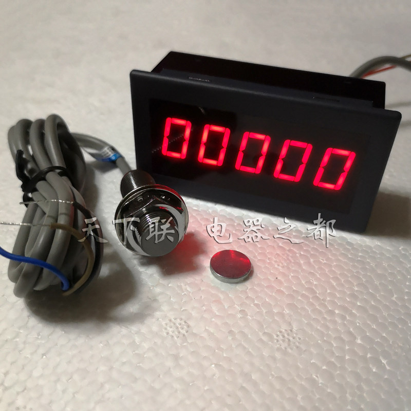 DC Brushless Motor Digital Display Tachometer Harvester Drum ...