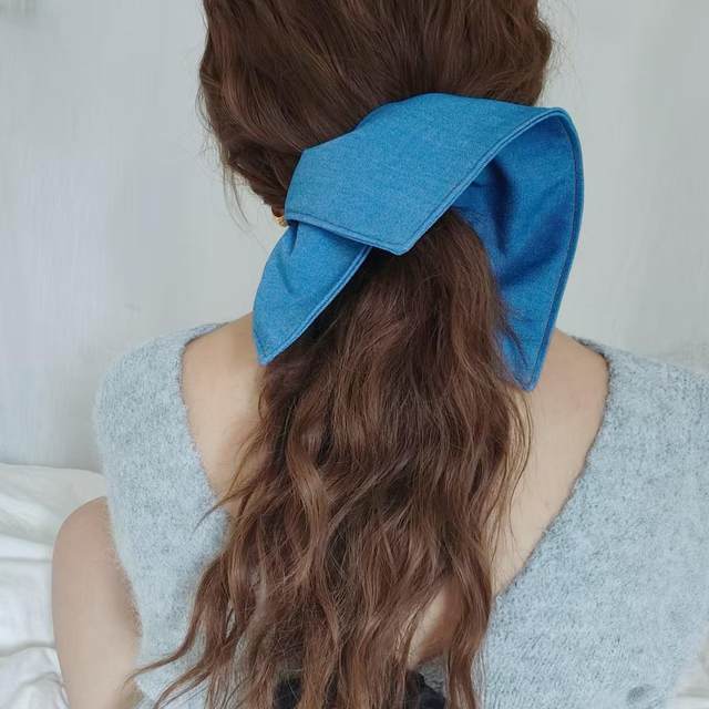 Original niche design sense fashionable square scarf large intestine ...