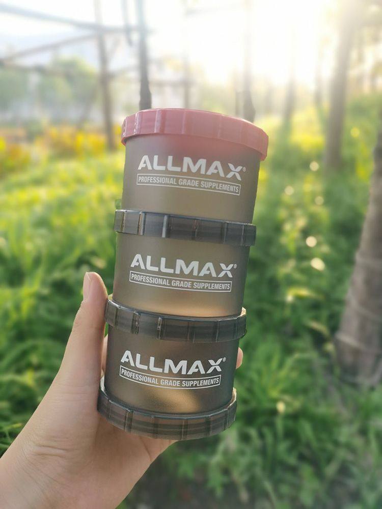 Myprotein Portable Protein Powder Storage Box - 3 Layer Fitness ...