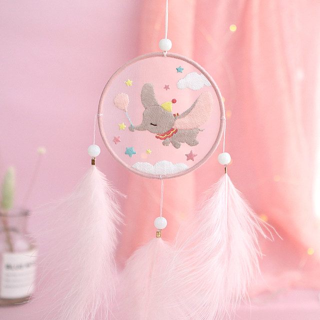 Girl's heart dream catcher, patch shop dream net material diy handmade ...