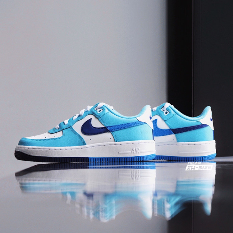 Yearning Sports Nike/Nike AirForce1 Women's White and Blue Classic Air ...