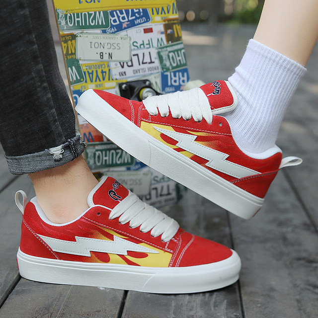 Lightningxstorm Picasso painting joint genuine lightning shoe revenge ...