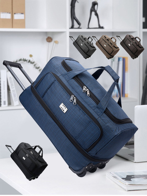 Large capacity hand-carrying trolley bag waterproof double-back ...