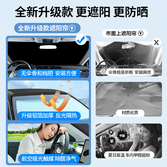 Suitable for ideal L6/L7/L8/L9ONE car sunshade, front windshield cover ...