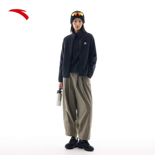 ANTA Fire Shell Fleece Jacket丨Earth Shell 2.0 Women's Winter Warm Liner ...