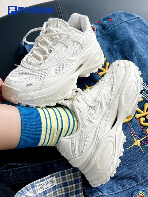 FILA FUSION Fila trendy brand hard candy thick-soled dad shoes women's ...