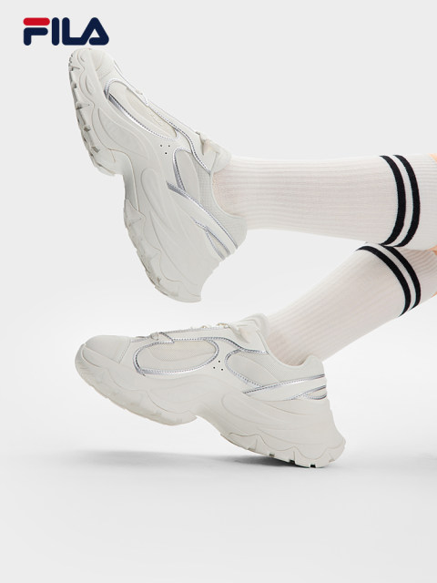 FILA Fila official women's shoes, fish bones, 4 daddy shoes, sports ...