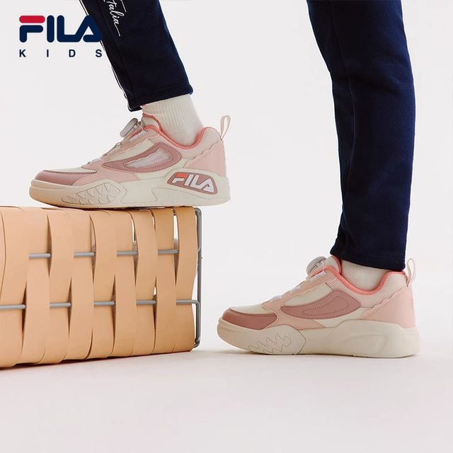 FILAKIDS Feile children's shoes children's board shoes 2024 Winter new men's and women's big ...