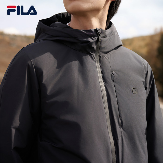 FILA High Quality VC Down Jacket Lightweight Fila Men's 2024 Winter New ...