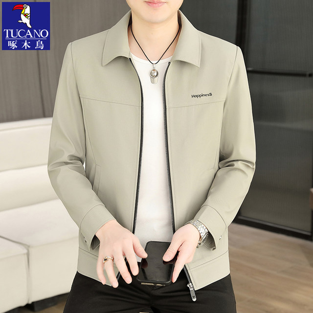 Woodpecker jacket men's spring and summer thin light business casual ...