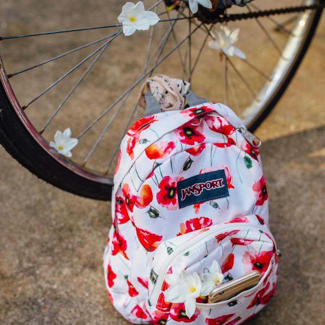 JanSport Jasper TDH6 mini backpack kids student Print Casual mini ...