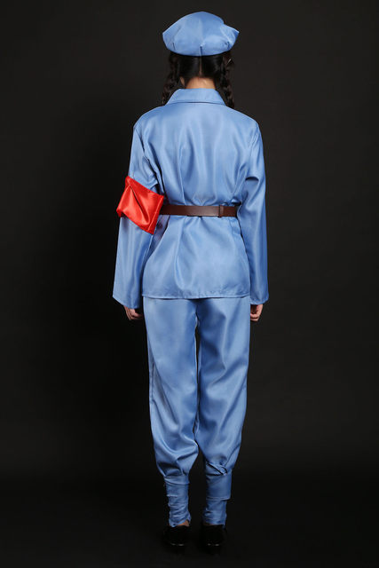 Adult Red Army Performance Costume Eighth Route Army Costume Red Guards ...