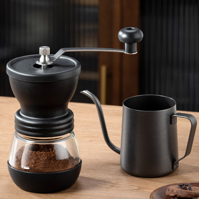 Coffee bean grinding machine hand grinding coffee machine Household ...