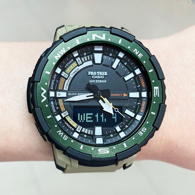 Casio watch PROTREKPRT-B70-5/2/1/B50-4/YT/T-7 Bluetooth mountaineering men's watch
