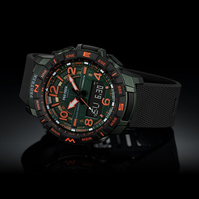 Casio Watch PROTREKPRT-B50FE-3/T-7/YT/2/1/4 Mountaineering Bluetooth Men's Watch