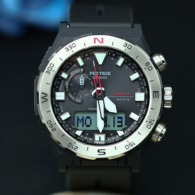 Casio watch PROTREKPRW-6800-1/6600YB-3/Y-1/3 light energy radio wave ...