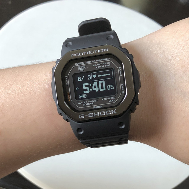 Casio DW-H5600MB-1/2/GBD-H1000-4/7A9 Solar Heart Rate Electronic Bluetooth Men's Watch