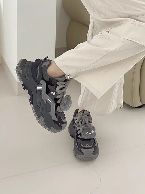 FILA FUSION FILA hard candy thick-soled women's shoes, heightening dad ...