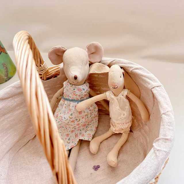 Collectible Danish Mail Matchbox Series Play House Mouse Puppet Doll ...