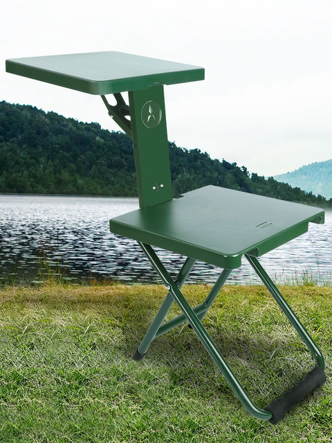 Field writing chair multi-function folding chair learning outdoor stool portable chair horse ...