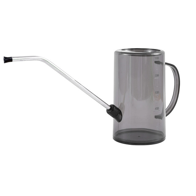 Stainless steel long mouth watering pot household transparent watering ...