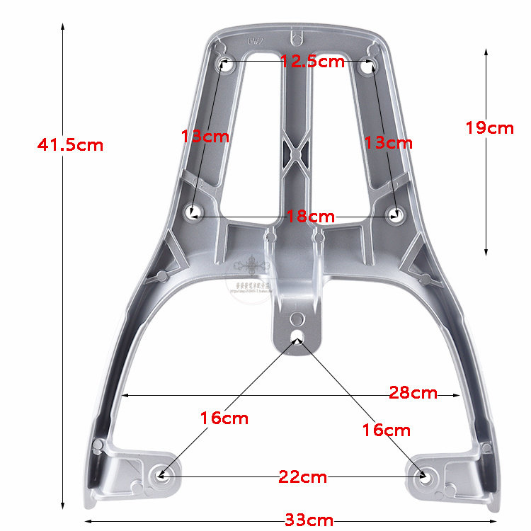 Suitable for Tailing electric vehicle Jinfeng EB Galaxy rear shelf ...