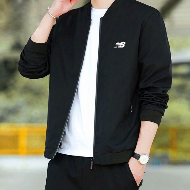NB New Bailun new jacket men's spring and autumn trendy brand hooded ...