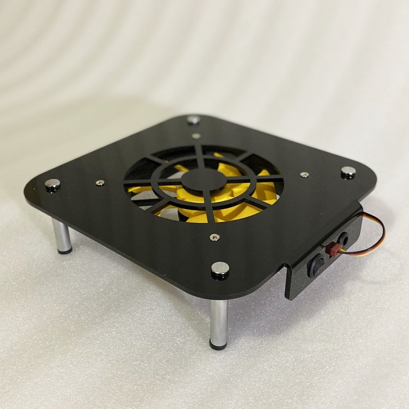 Mac Mini Radiator DIY Cooling Base - 12cm Silent Fan
