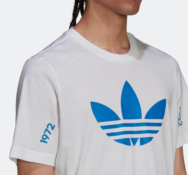 Adidas/Adidas men's spring sports training casual loose round neck ...